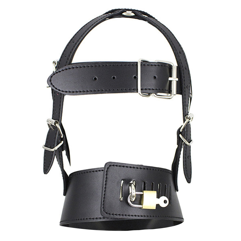 Leather Zipper Mouth Mask Restraint Adjustable - Free Shipping – TPS